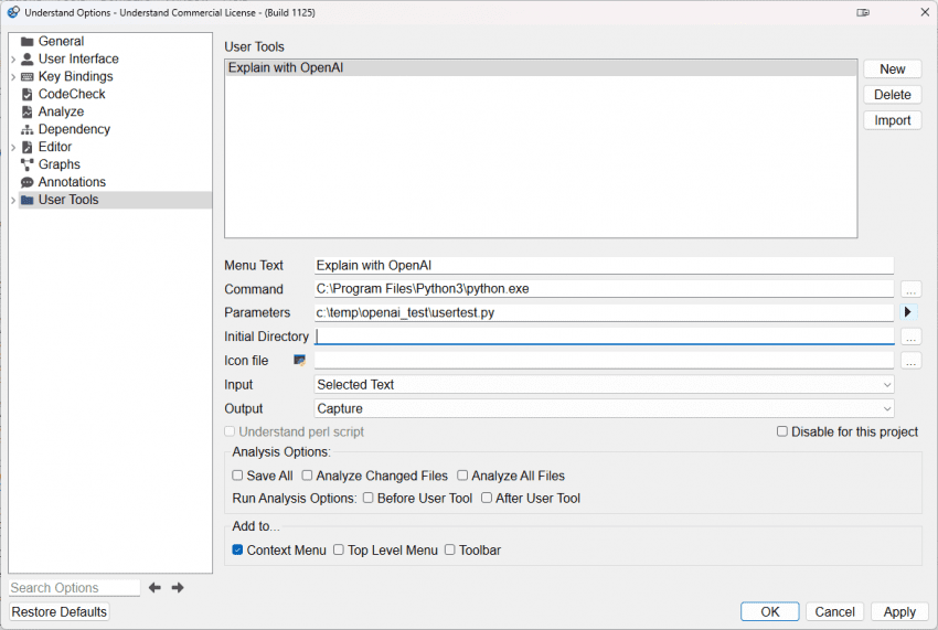Adding ChatGPT and AI to Understand - SciTools Blog