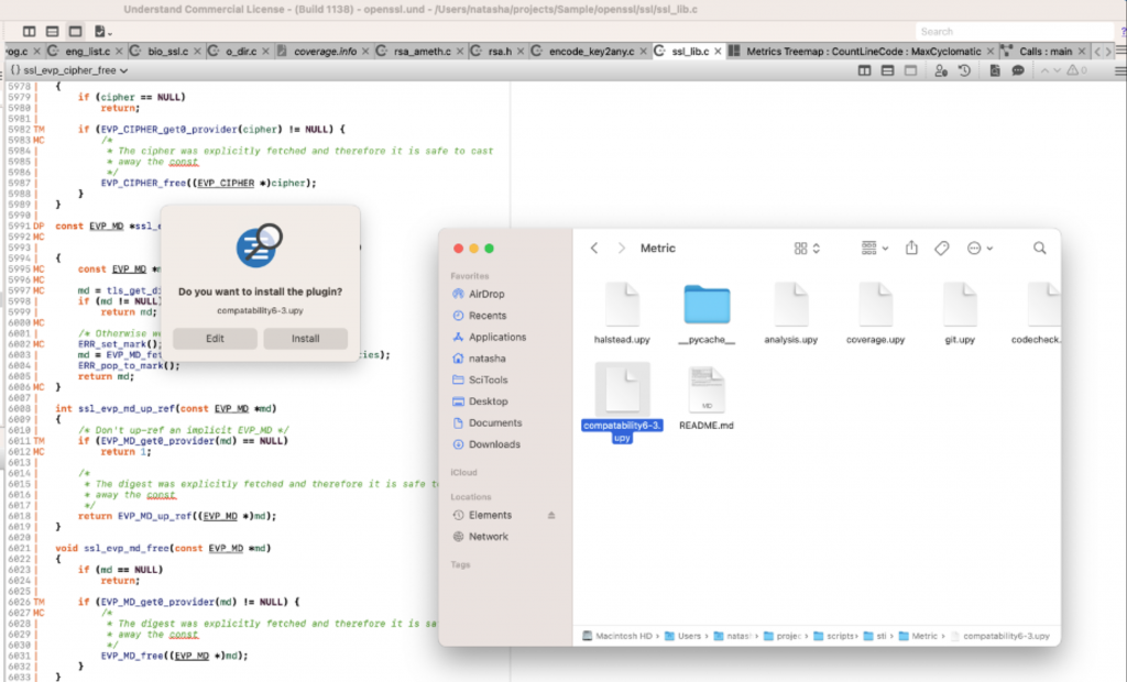 Metric Plugins - SciTools Blog