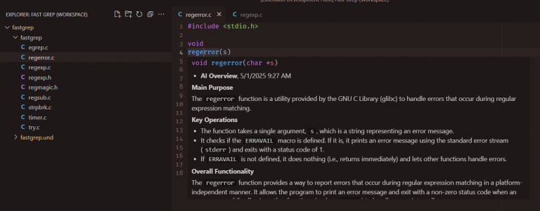 Announcing Local AI-Powered Code Descriptions in Understand! - SciTools Blog